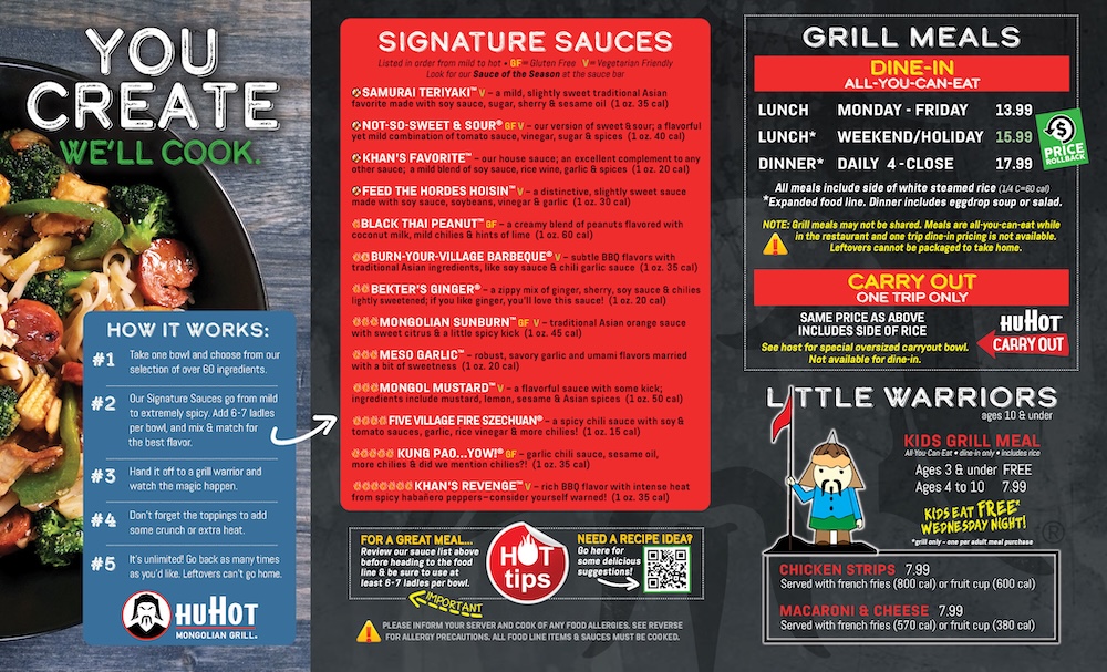 Menu-Layton | HuHot Mongolian Grill