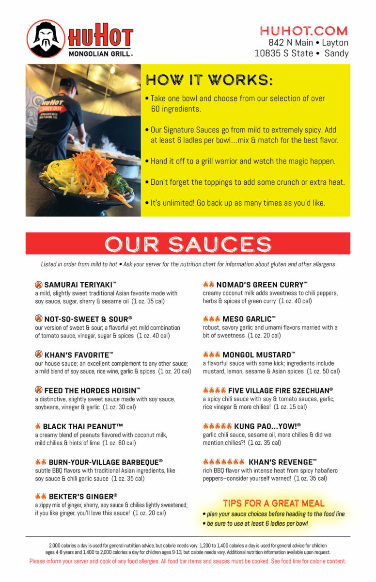 Menu-Layton | HuHot Mongolian Grill