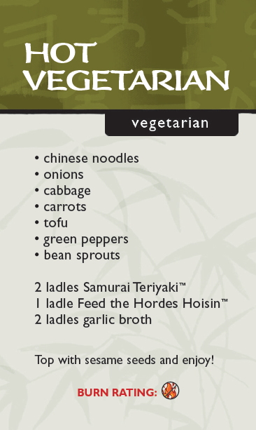 Hot Vegetarian | HuHot Mongolian Grill