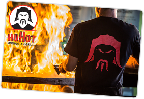 HuHot Mongolian Grill - Create your own stir fry!