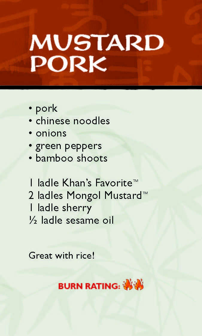 Mustard Pork | HuHot Mongolian Grill