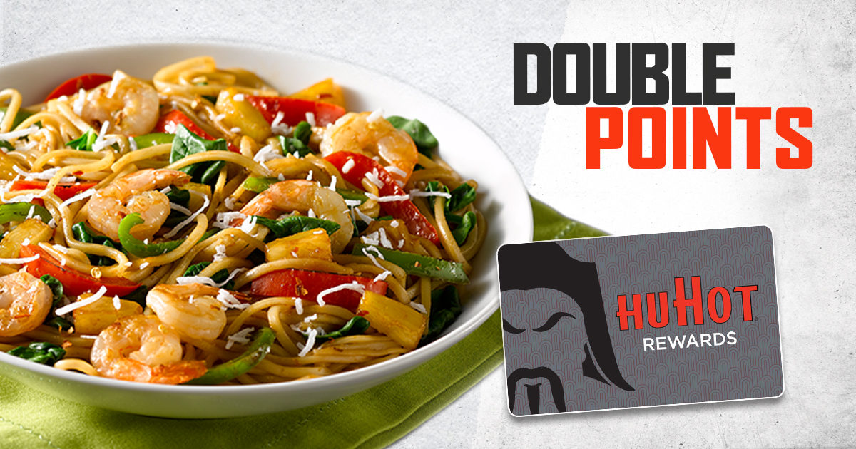 Double Points February | HuHot Mongolian Grill