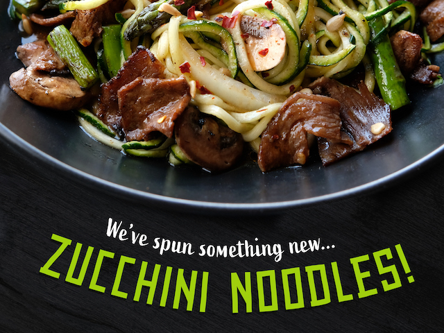 Zucchini Noodles | HuHot Mongolian Grill